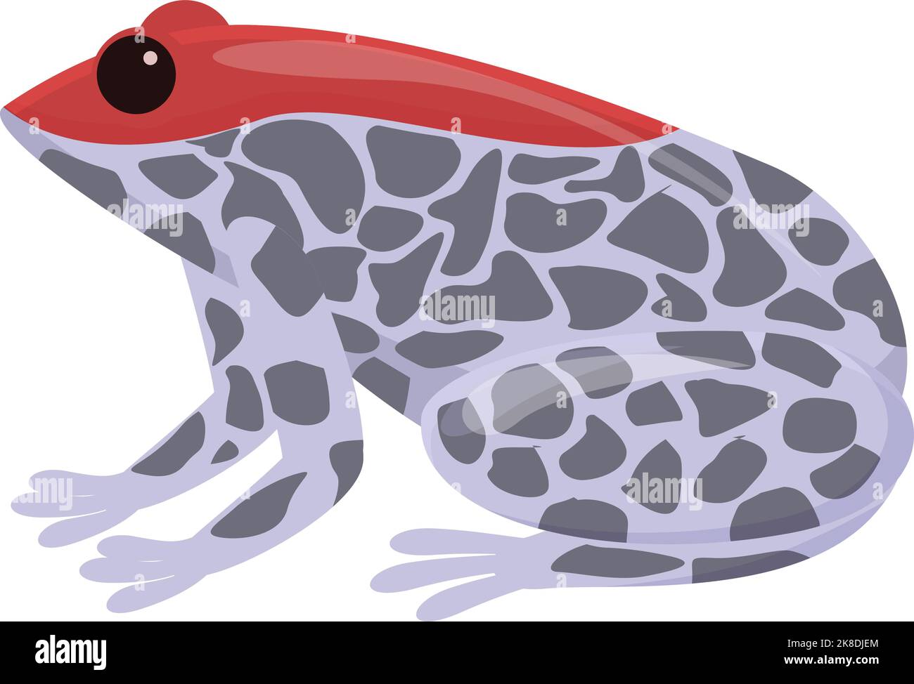 Stone frog icon cartoon vector. Cute toad. Smile funny Stock Vector ...
