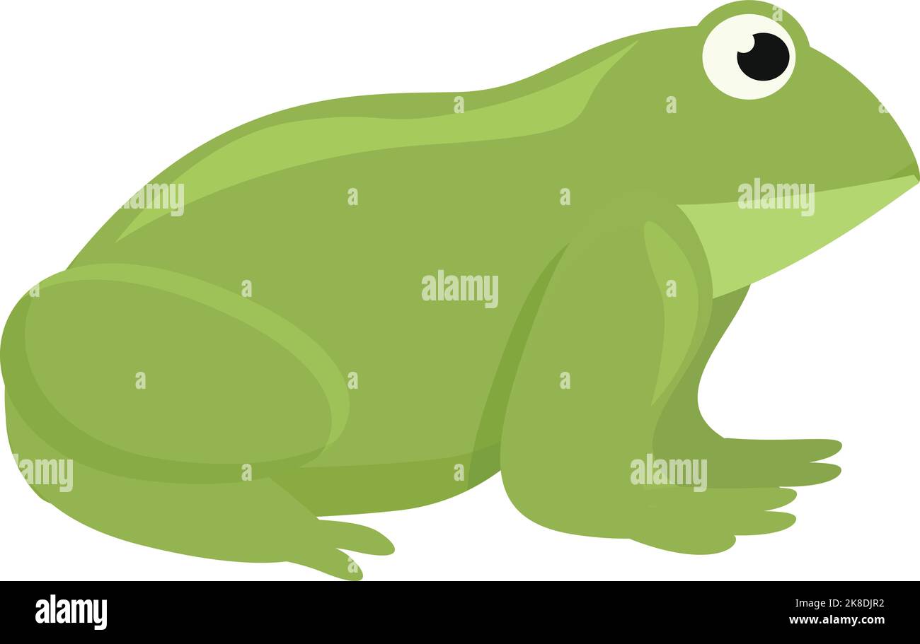 Lake frog icon cartoon vector. Cute toad. Animal jump Stock Vector ...