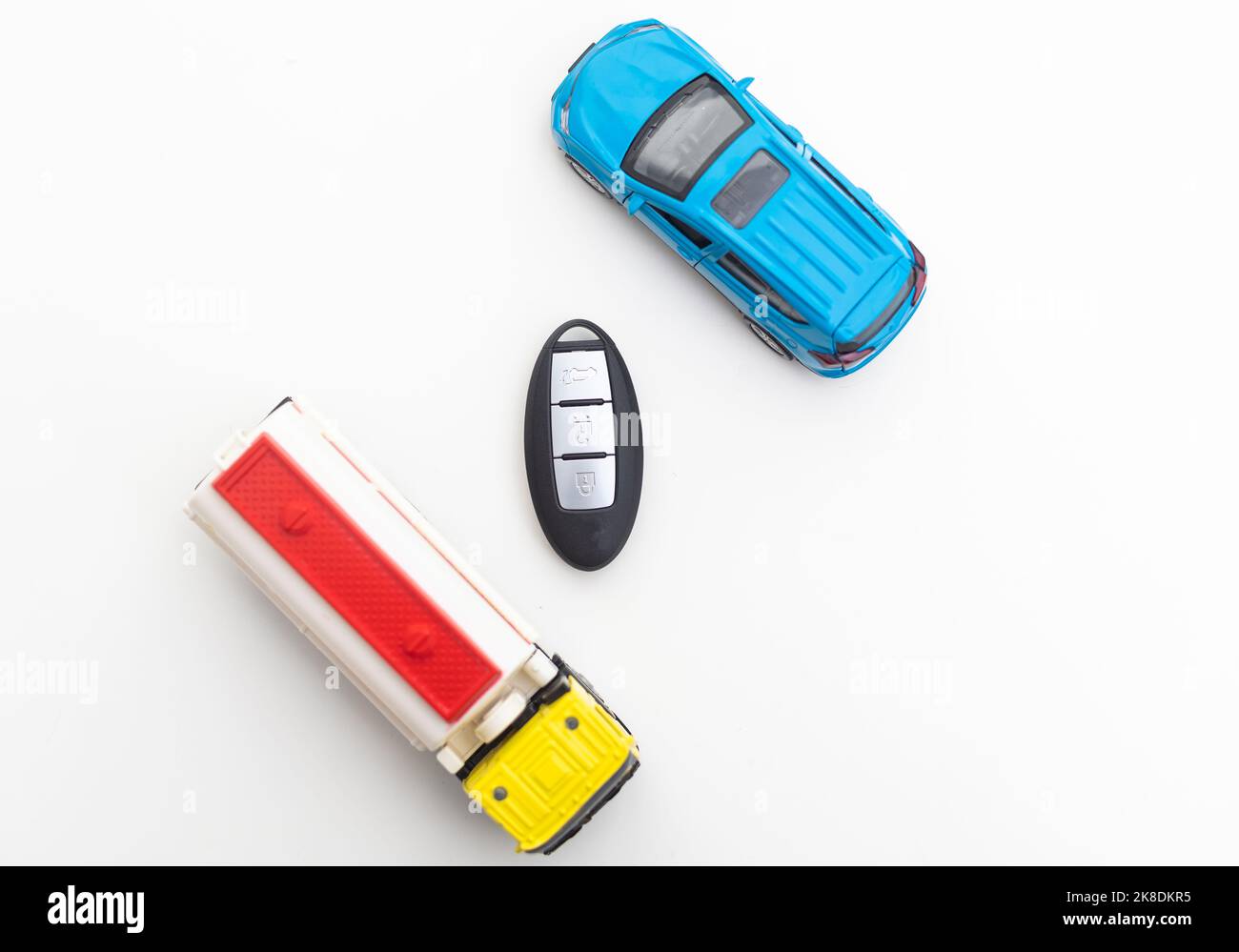 car and key. toy car and fob Stock Photo - Alamy