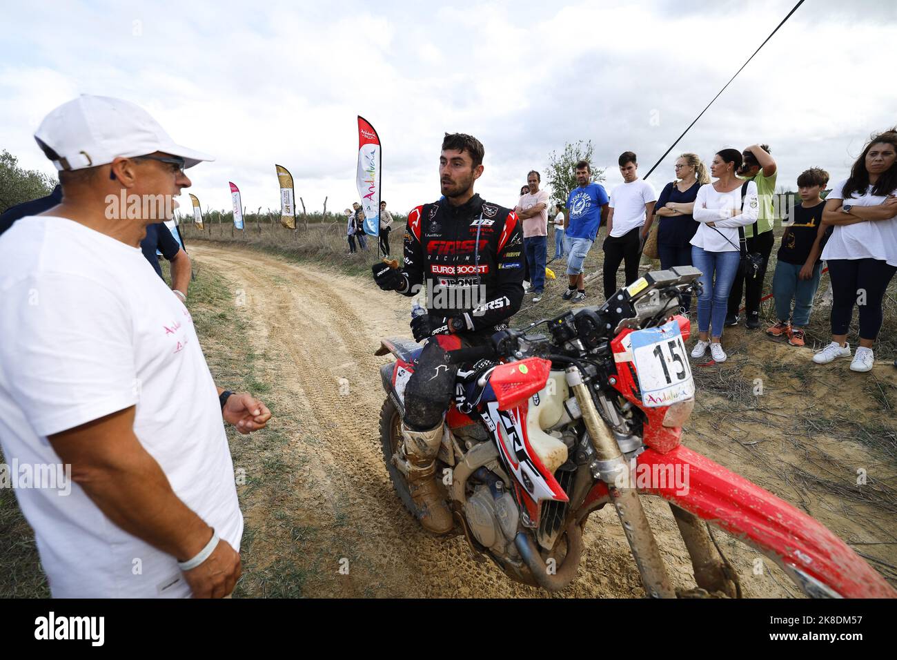 MIROIR Jeremy (fra), DB Motors, Honda 450 RX, portrait during the Stage ...