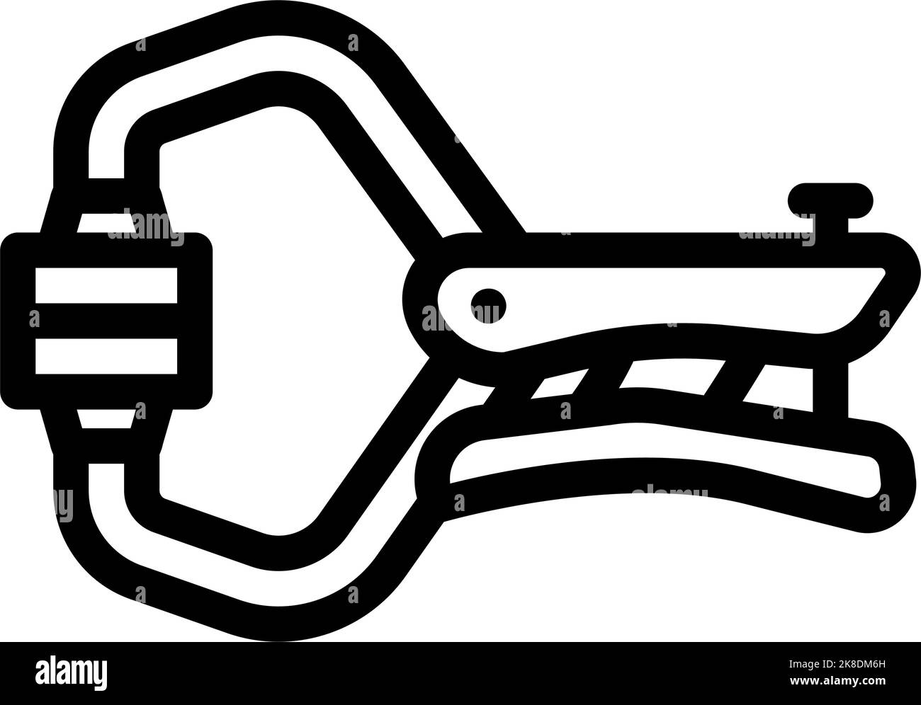 C clamp Black and White Stock Photos & Images - Alamy