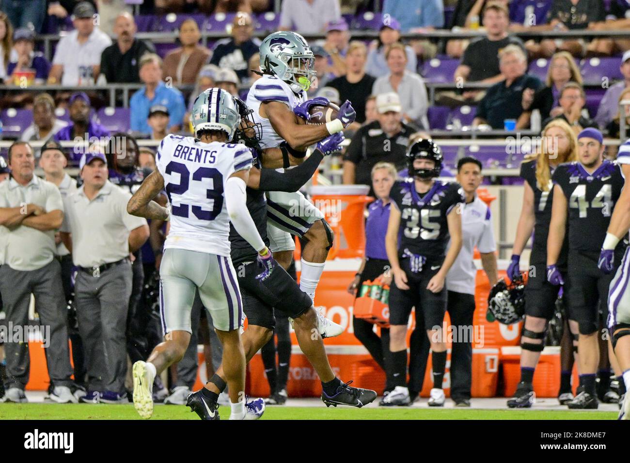 October 22nd 2022: .Kansas State Wildcats safety Cincere Mason (9 ...