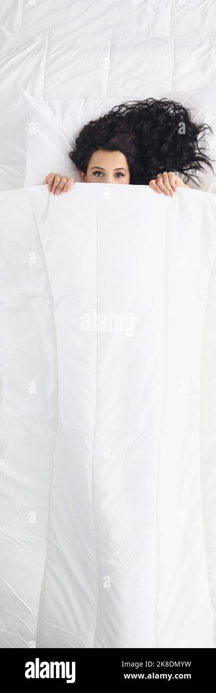 Kingsize bed top view hi-res stock photography and images - Alamy