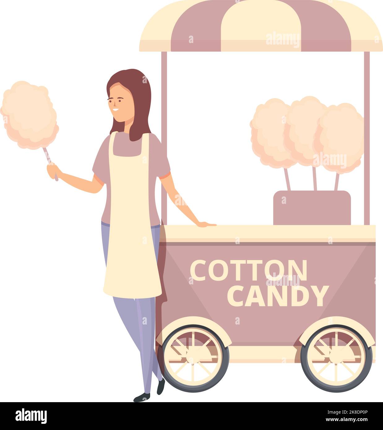 Juice booth Stock Vector Images - Alamy