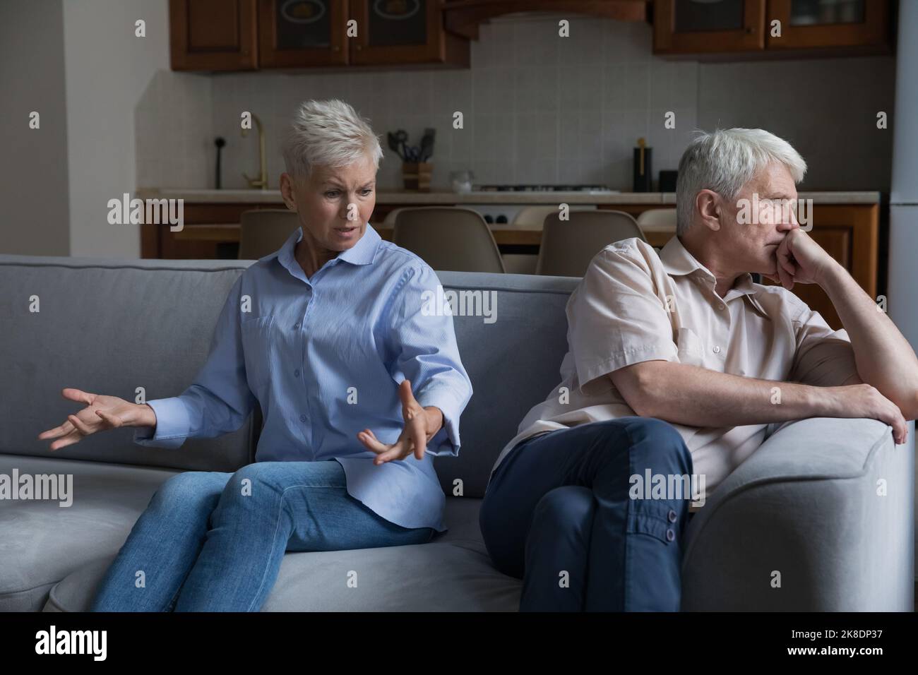Marriage wife irritated hi-res stock photography and images - Alamy