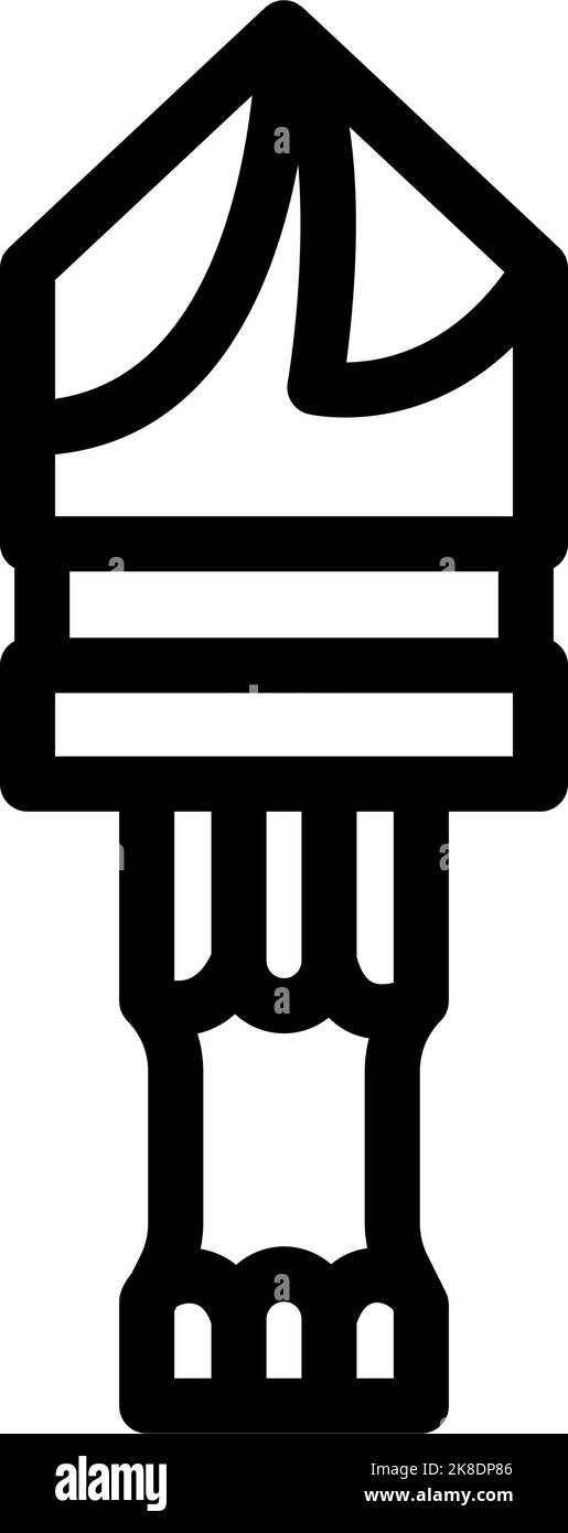 countersink drill bit line icon vector illustration Stock Vector Image ...