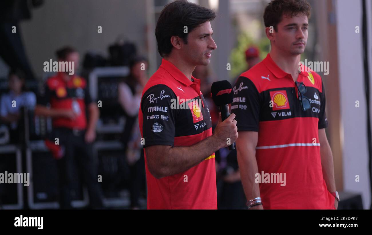 Austin, TX, USA. 21st Oct, 2022. Oct 22, 2022: Carlos Sainz (55 ...