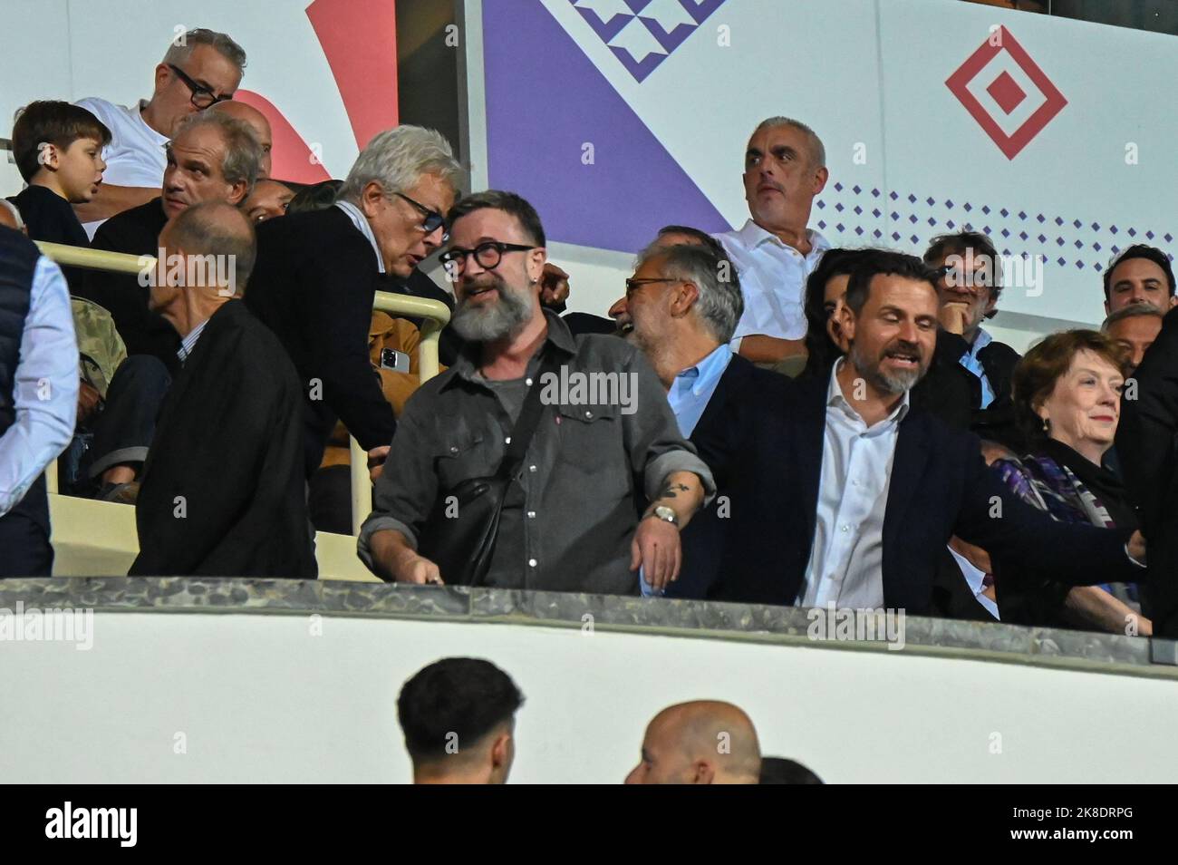 Artemio Franchi stadium, Florence, Italy, October 22, 2022, Italian ...