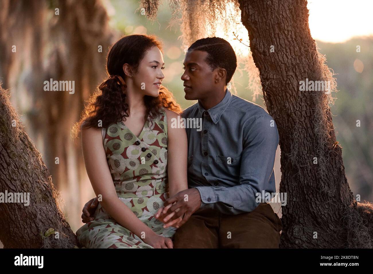 JOSHUA BOONE and SOLEA PFEIFFER in A JAZZMAN'S BLUES (2022), directed ...