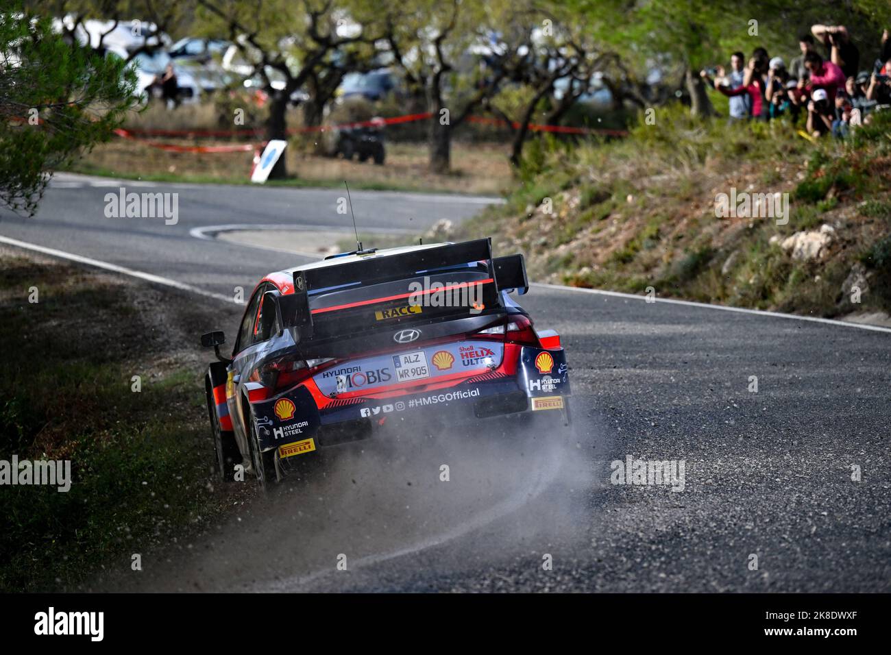 Ott TÄNAK Martin JÄRVEOJA ,HYUNDAI SHELL MOBIS WORLD RALLY TEAM Stock ...