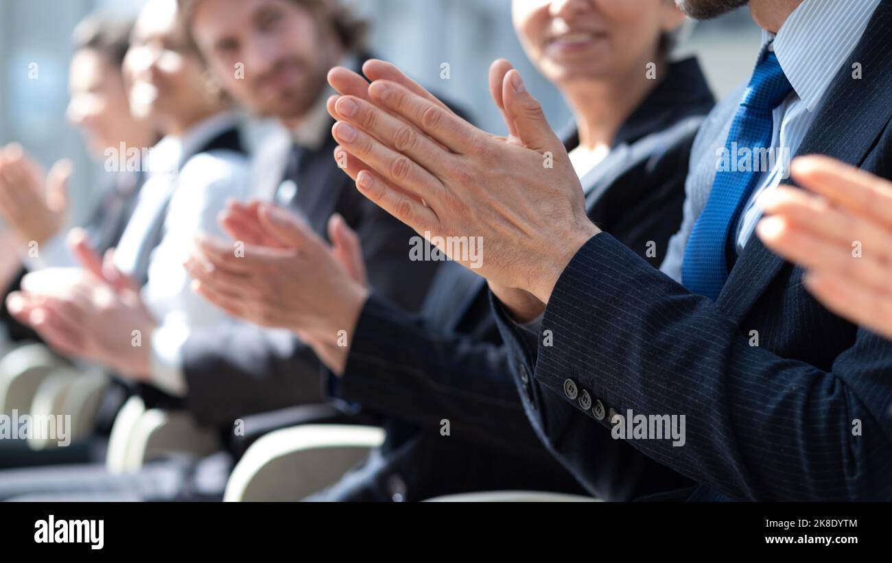 Applauding support hi-res stock photography and images - Alamy