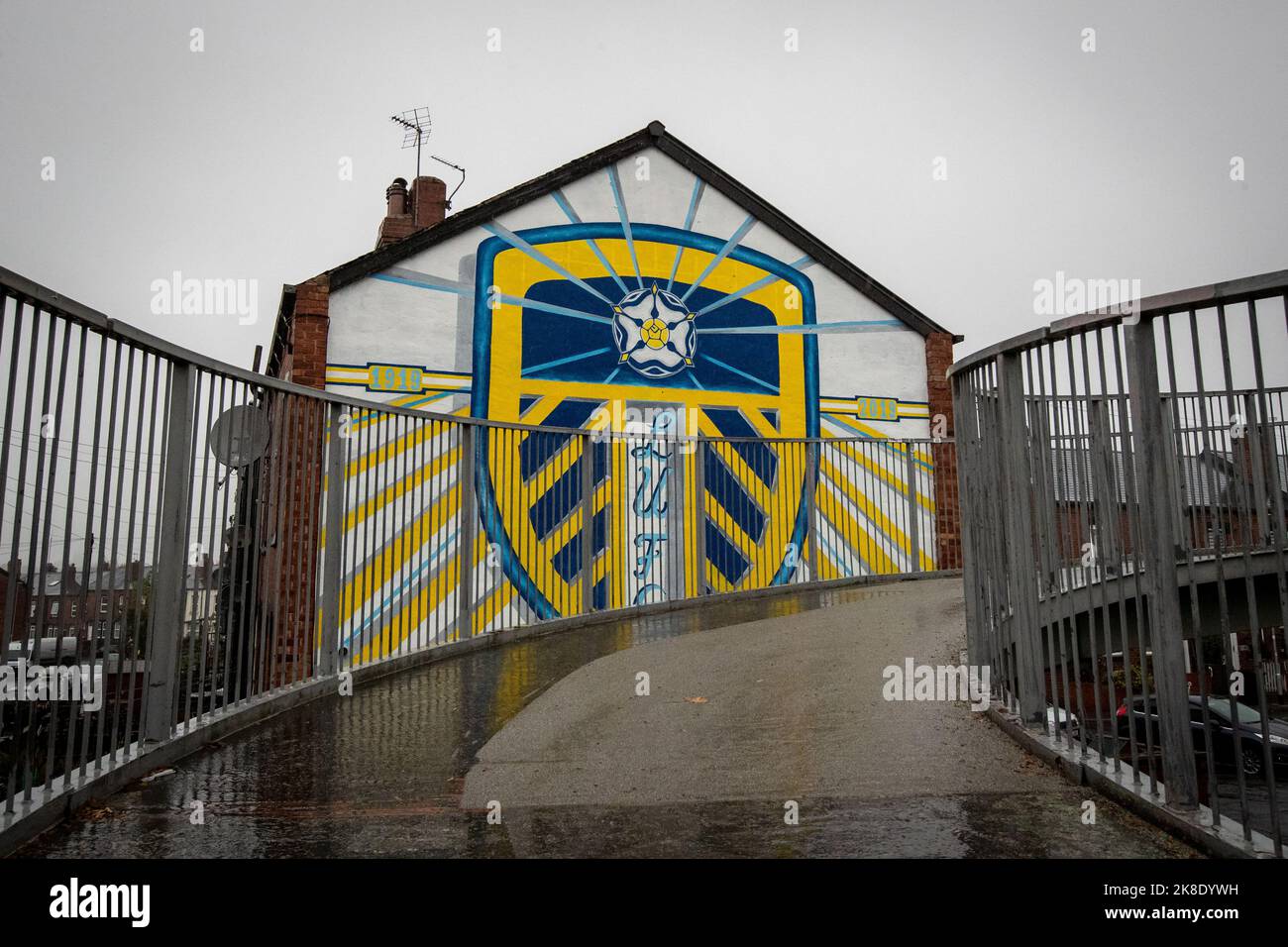 Leeds united mural hi-res stock photography and images - Alamy