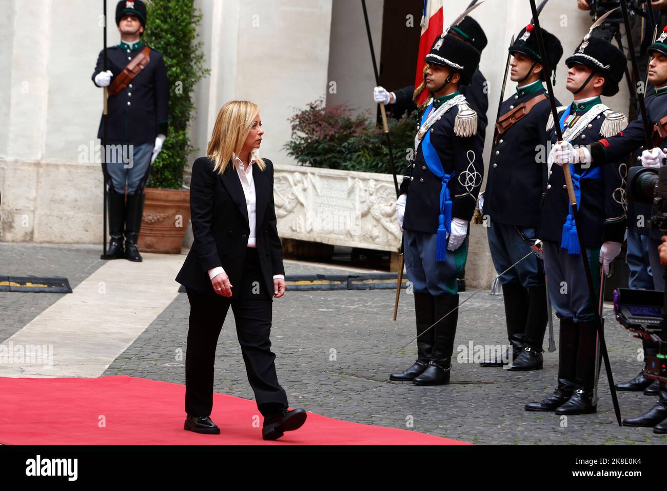 Rome, Italy. 23rd Oct, 2022. Rome, Italy, October 23, 2022. ItalyÕs new ...