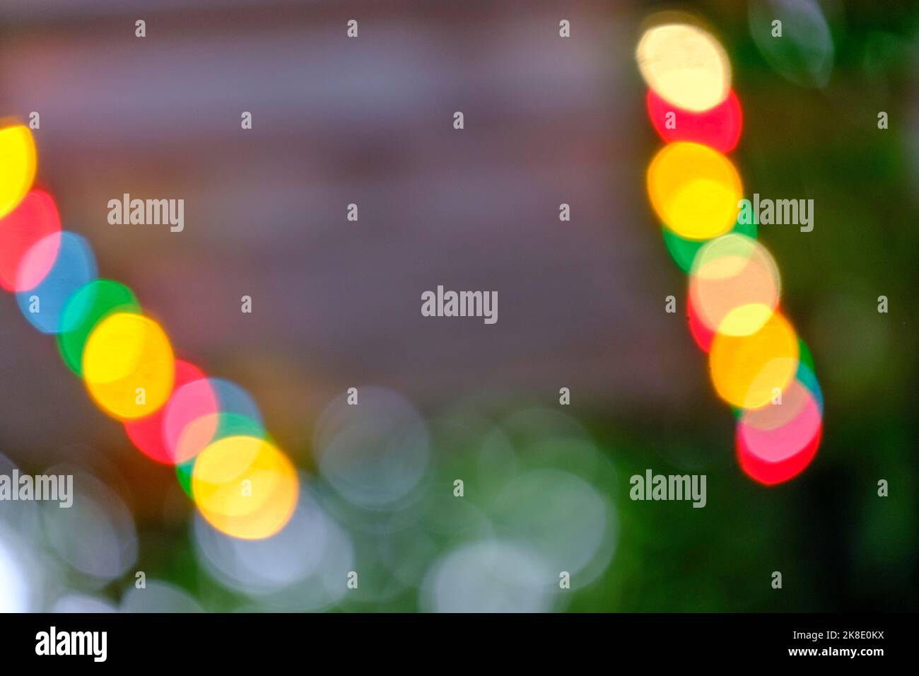 Shining dots, lights, lanterns, chain of lights, symbol photo, Germany ...