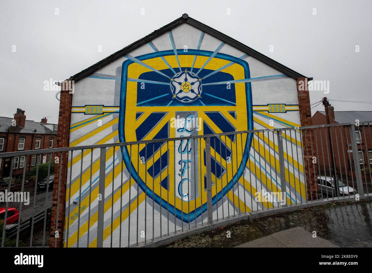 Leeds united mural hi-res stock photography and images - Alamy