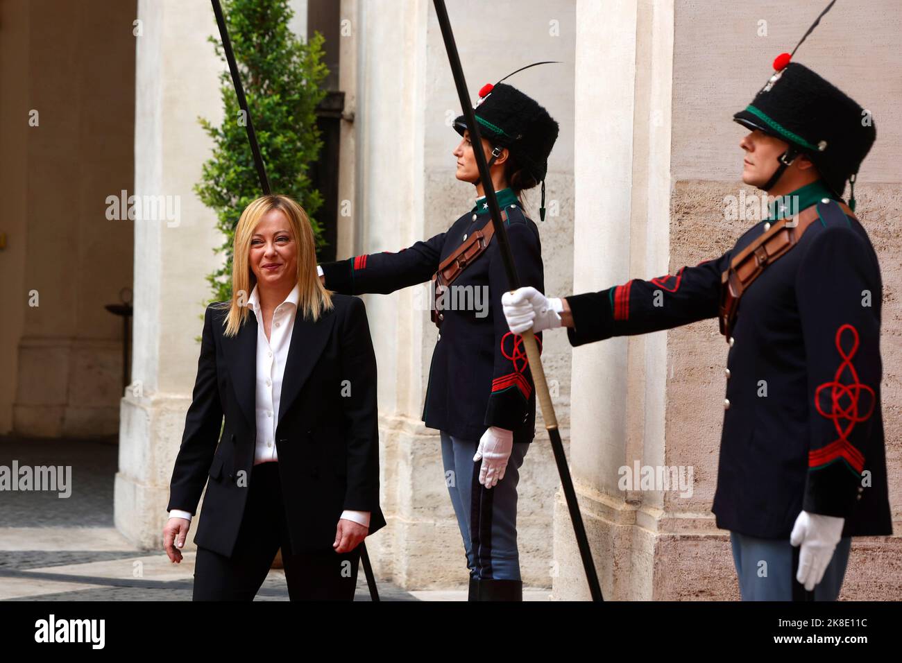 Rome, Italy. 23rd Oct, 2022. Rome, Italy, October 23, 2022. Italy's new ...