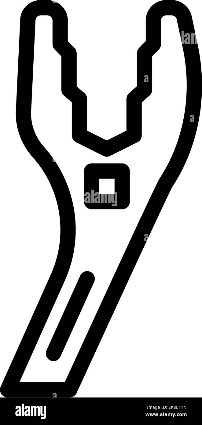 Clutch technology icon outline Stock Vector Images - Alamy