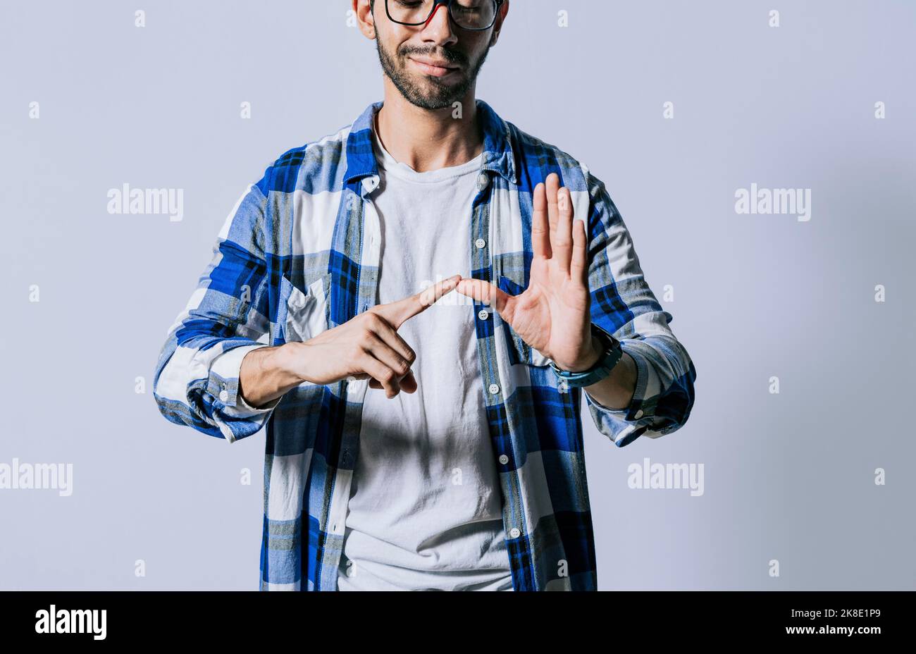 Deaf And Dumb People Speaking In Sign Language Man Speaking In Sign Language Manual Gestures