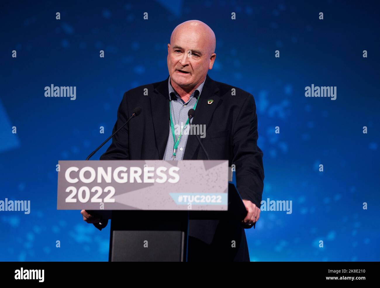 Mick Lynch, General Secretary of the The National Union of Rail ...