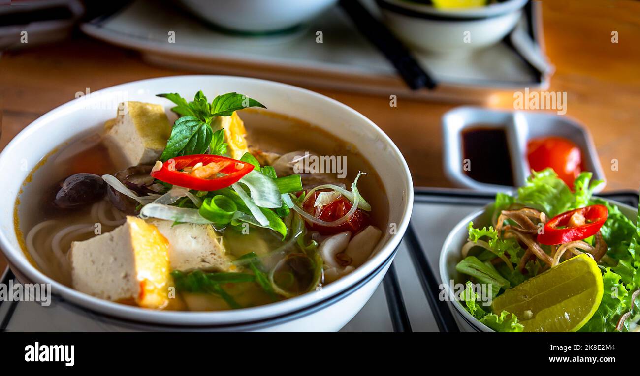 Bun Rieu Vegetable Stock Photo - Alamy