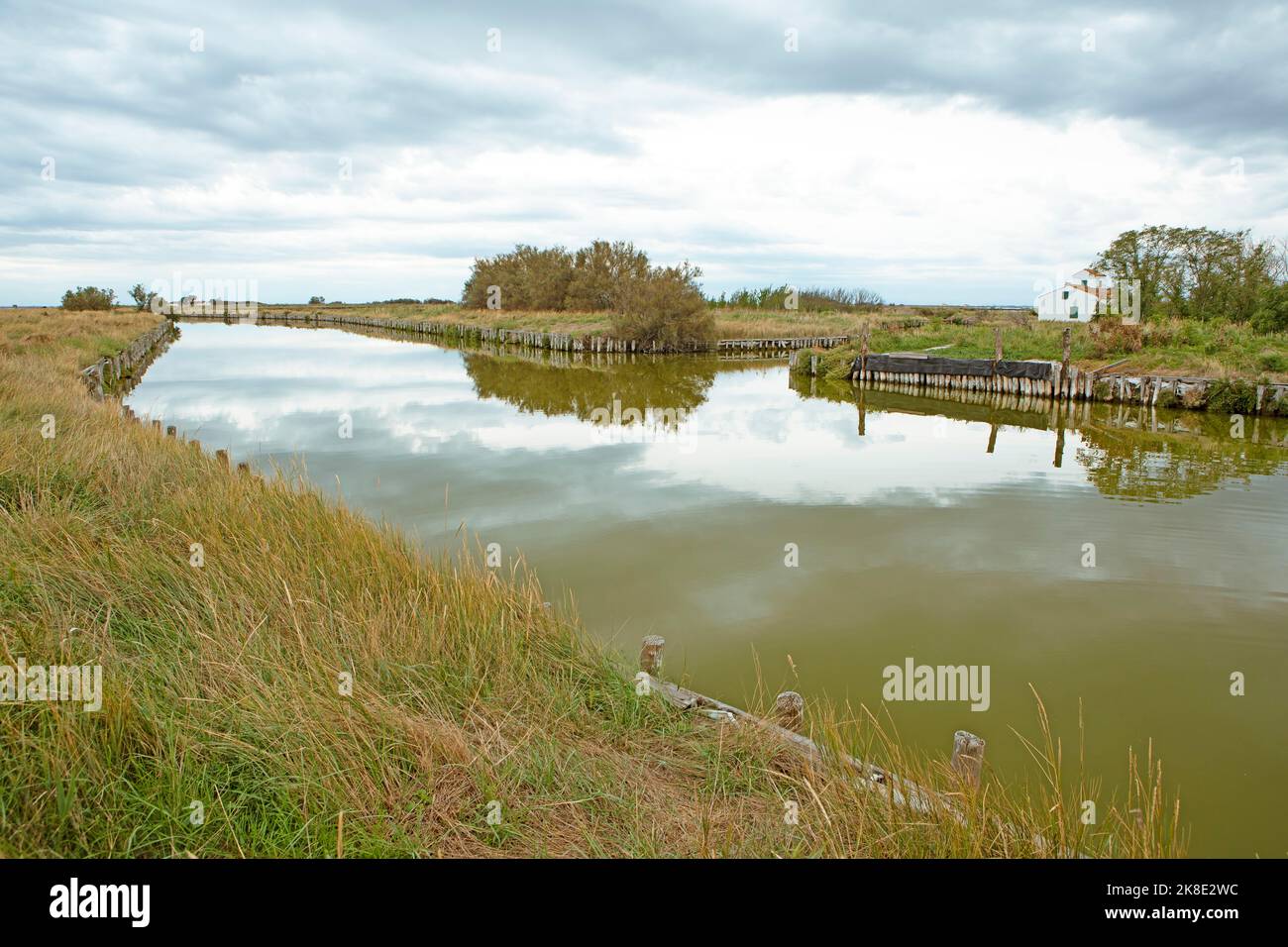Comacchio Lagoon, Comacchio, Emilia Romagna, Italy Stock Photo - Alamy