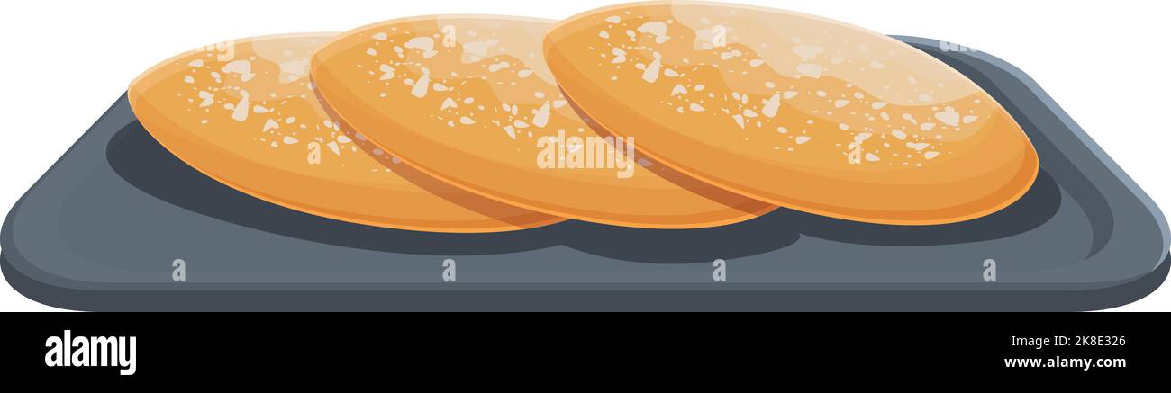 Potato patty icon cartoon vector. Food cuisine. Dinner cheese Stock ...