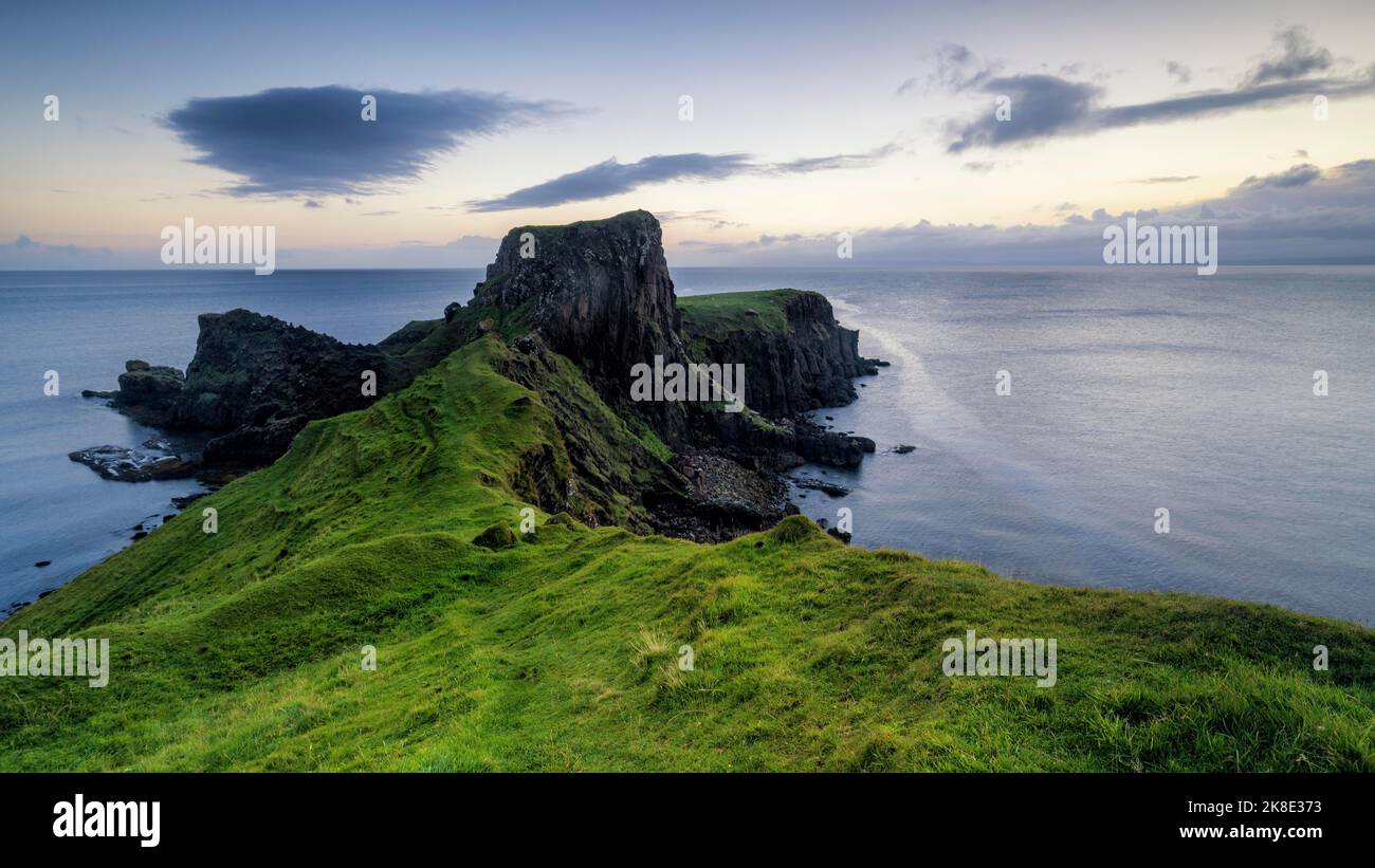 Brother's Point, Rubha nam Brathairean, rocky coast, Isle of Skye ...