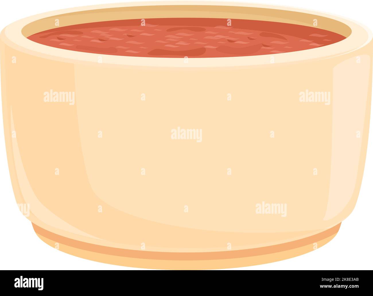 Balkan soup icon cartoon vector. Food dinner. Moroccan menu Stock ...