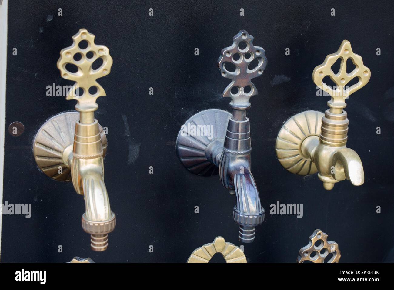 Turkish Ottoman style water tap examples Stock Photo - Alamy