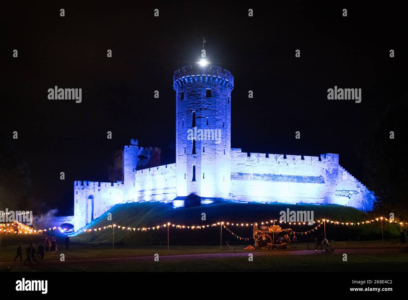 Warwick castle halloween hi-res stock photography and images - Alamy