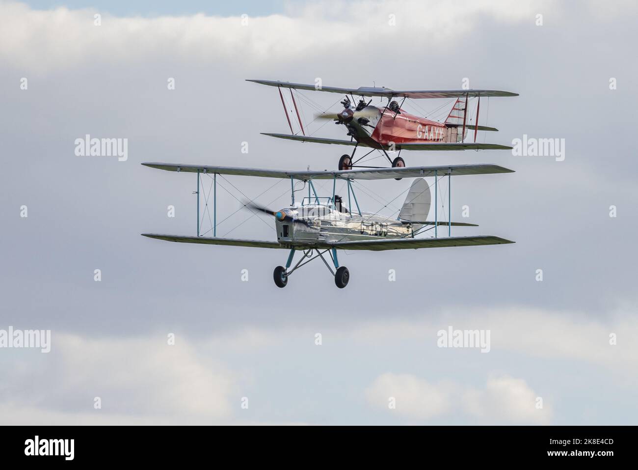 1929 Southern Martlet ‘G-AAYX’ & 1936 Blackburn B2 ‘G-AEBJ’ flying in ...