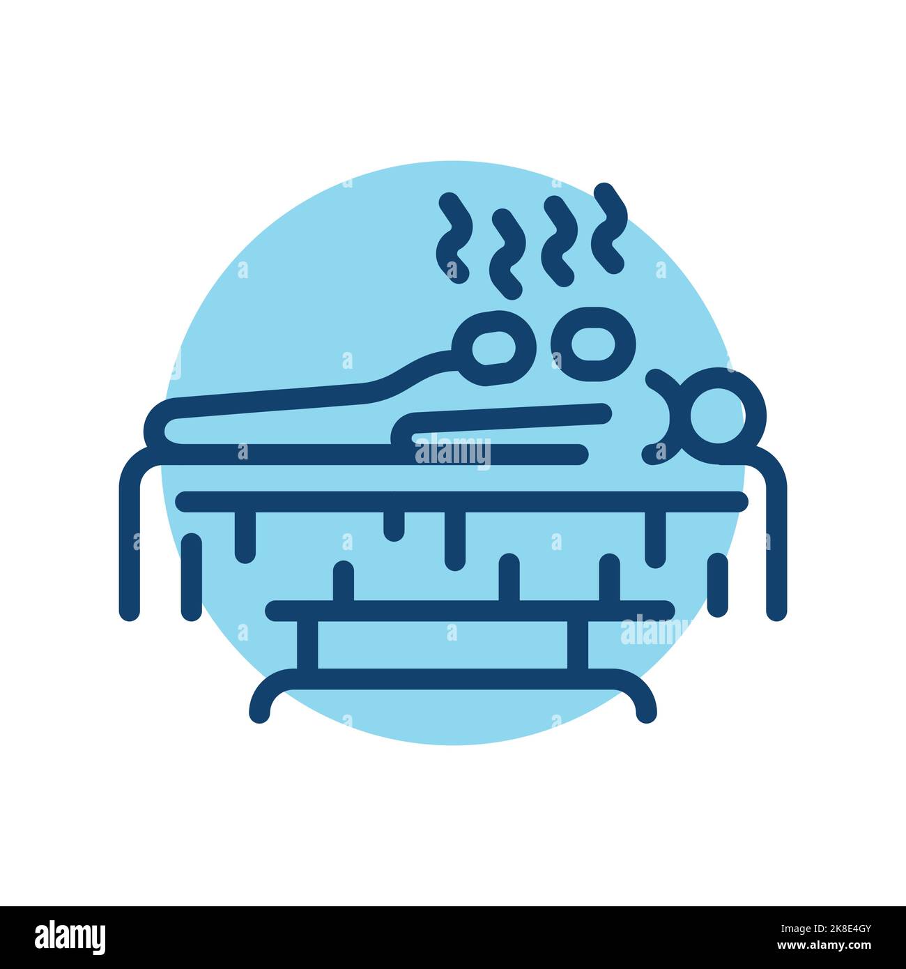 Black white line stone Stock Vector Images - Alamy