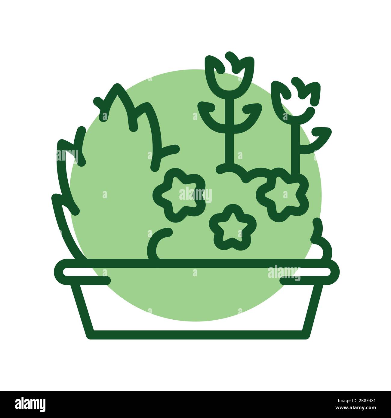 Flower bed color line icon. Garden service Stock Vector Image & Art - Alamy Flower bed color line icon. Garden service Stock Vector Image & Art - Alamy
