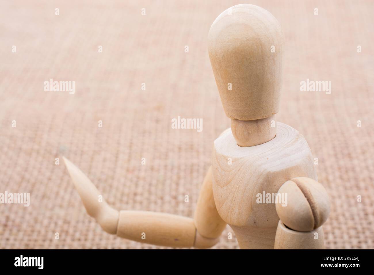 Wooden toy man hi-res stock photography and images - Alamy