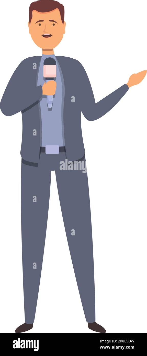 Radio station journalist Cut Out Stock Images & Pictures - Alamy