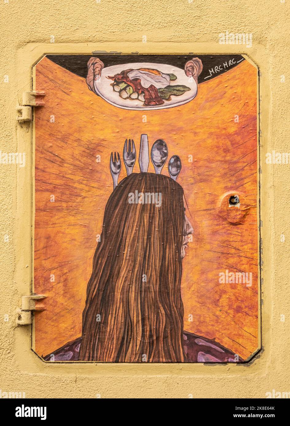 Graffiti, Florence, Tuscany, Italy Stock Photo - Alamy