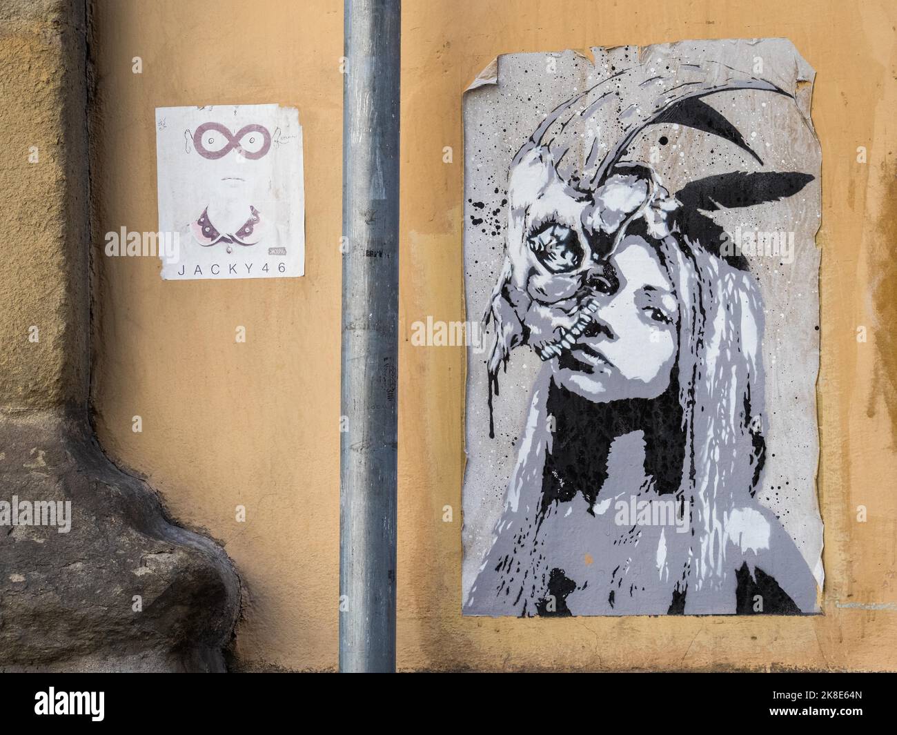 Graffiti, Florence, Tuscany, Italy Stock Photo - Alamy