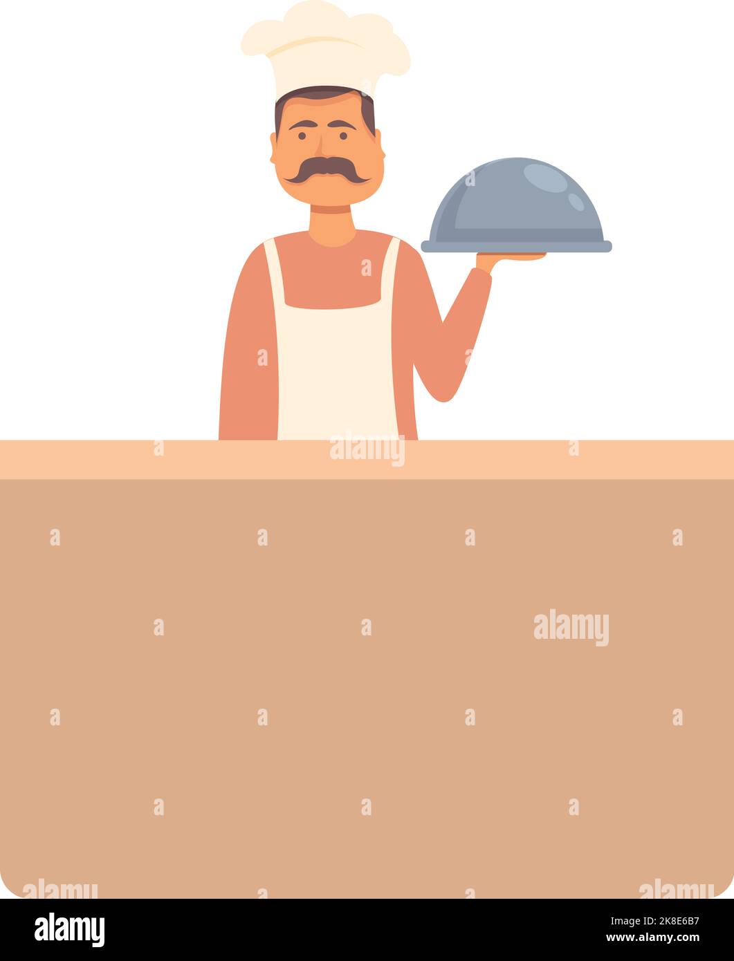 Learn cook icon cartoon vector. Food cooking. Hand home Stock Vector ...