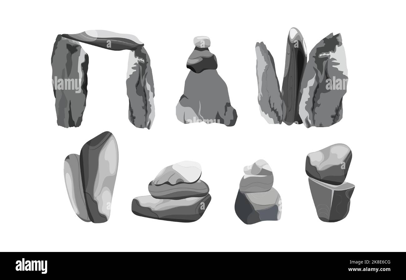 Rock fragments,boulders and building material.Collection of stones of ...