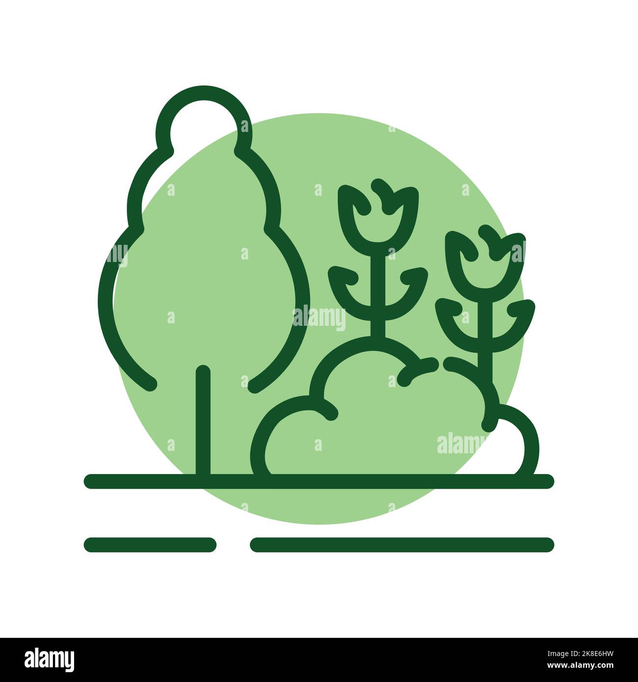 Decoration garden color line icon. Garden service Stock Vector Image ... Decoration garden color line icon. Garden service Stock Vector Image ...