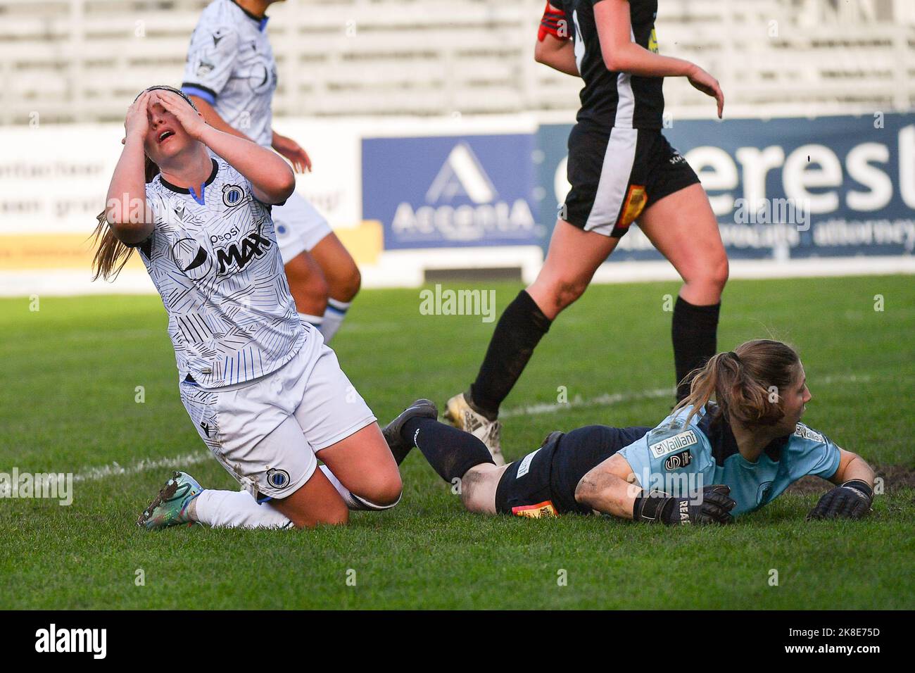 Davinia vanmechelen of club brugge vrouwen 1 hi-res stock photography ...