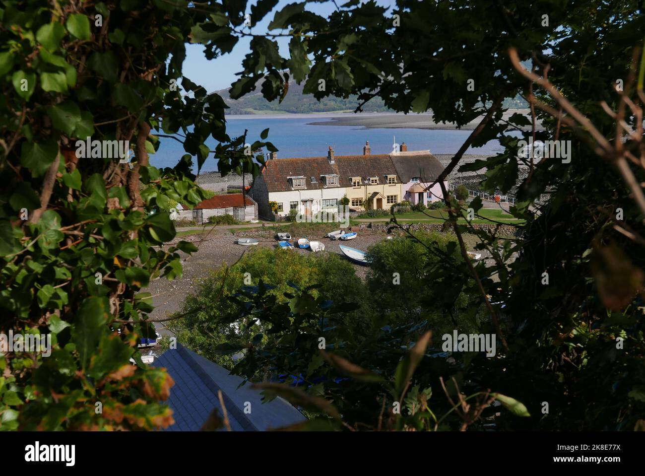 Porlock Weir is a still functioning small harbour in North Devon, has ...