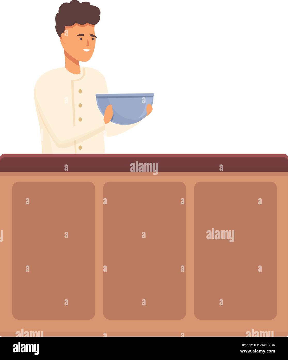 Gastronomy cook icon cartoon vector. Cooking food. Home video Stock ...