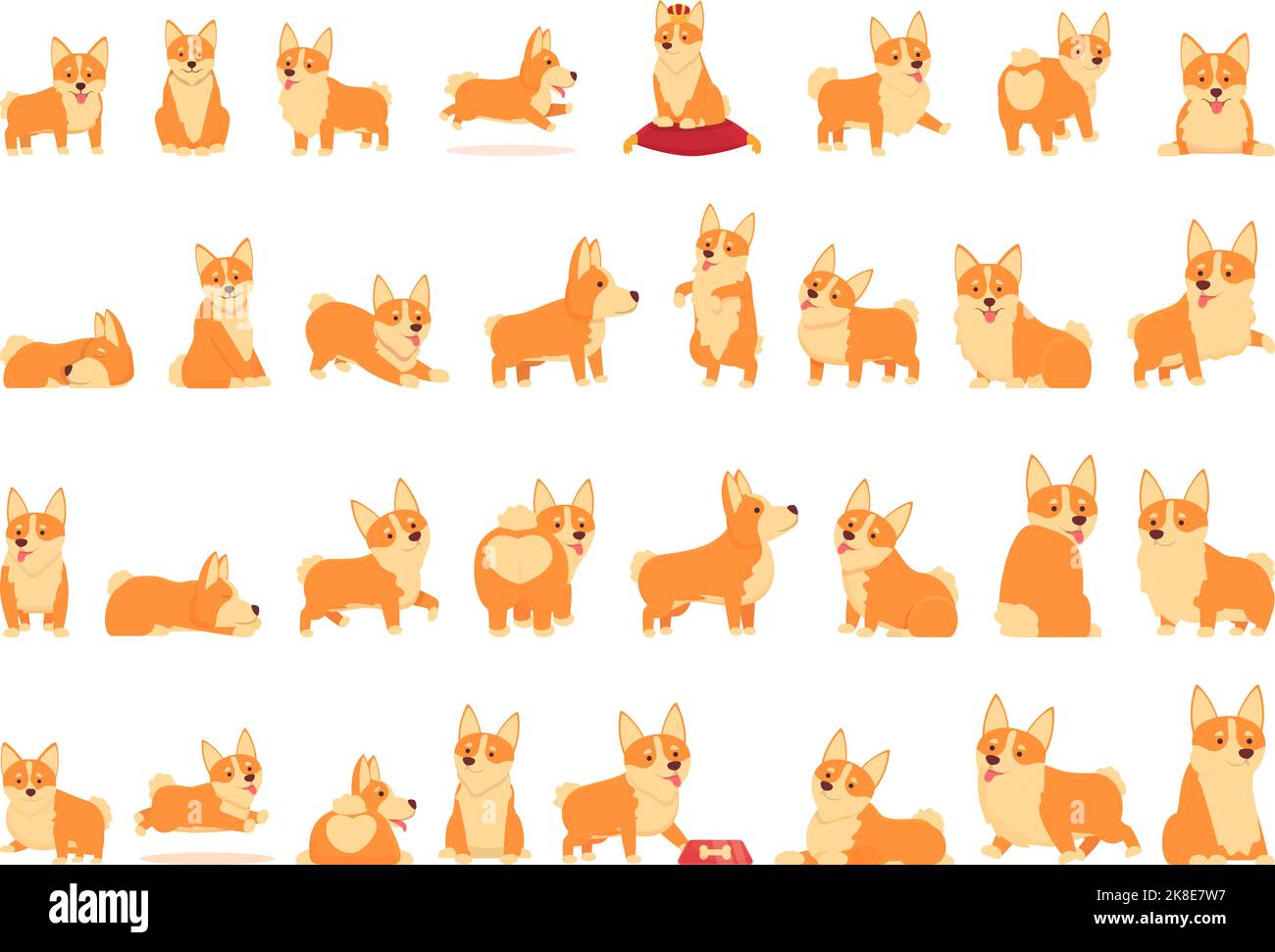 Jubilee corgi Stock Vector Images - Alamy