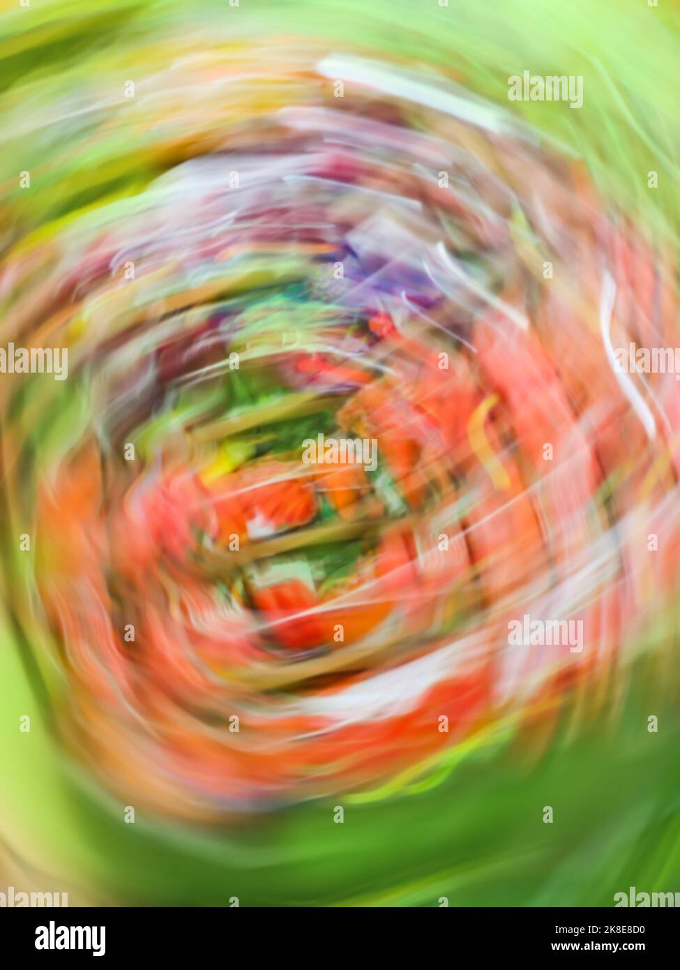 Bokeh background of seeds packing in store Stock Photo - Alamy
