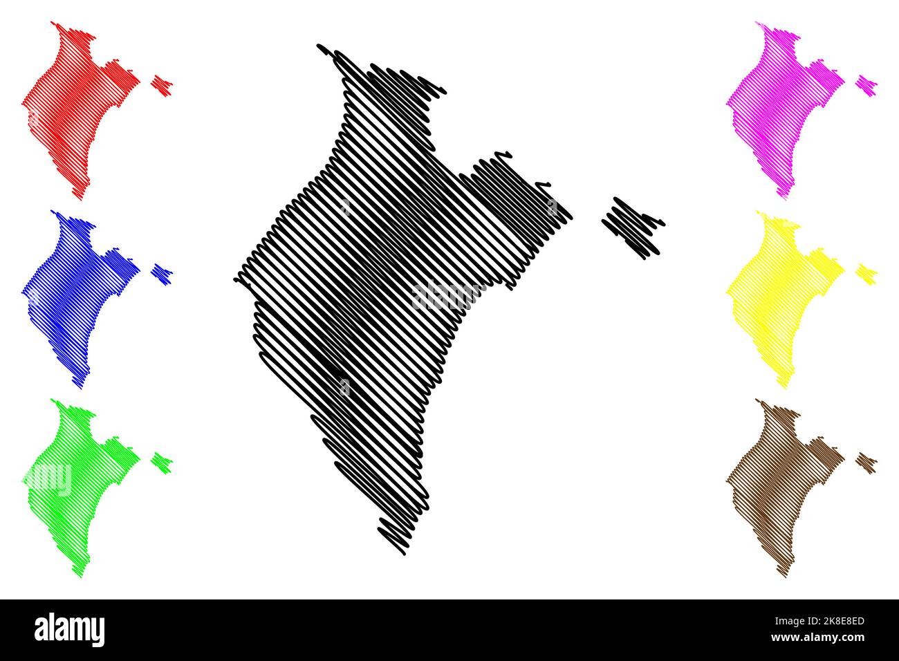 Conception island (Commonwealth of The Bahamas, Cenrtal America ...