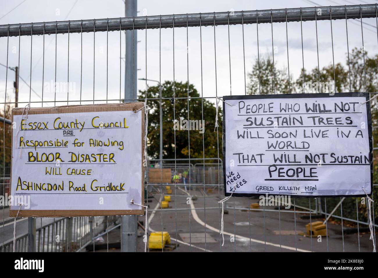 Ashingdon Road, Rochford, Southend on Sea, Essex, UK. 23rd Oct, 2022 ...