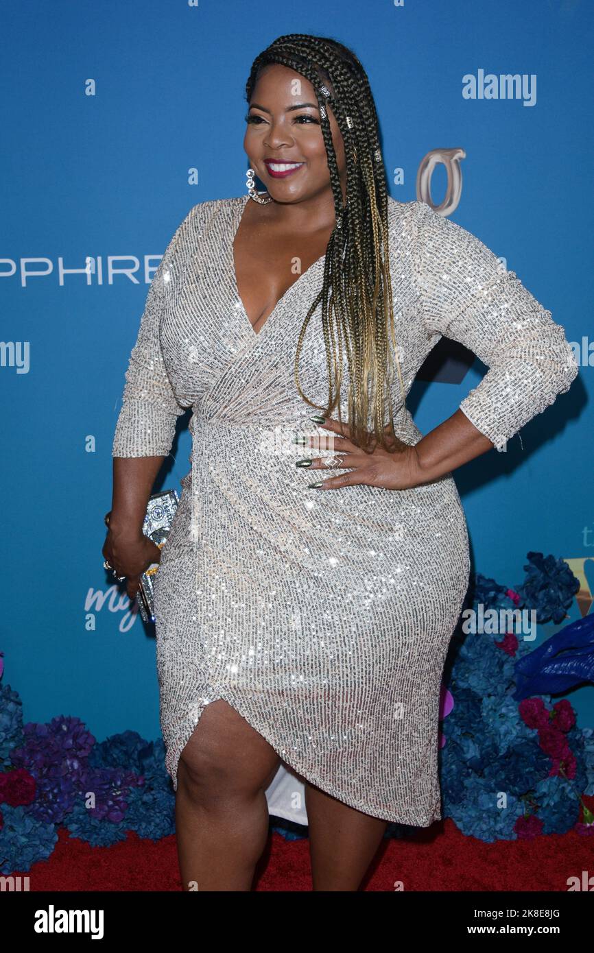 October 22, 2022, Los Angeles, California, USA: BRELY EVANS arrives at ...