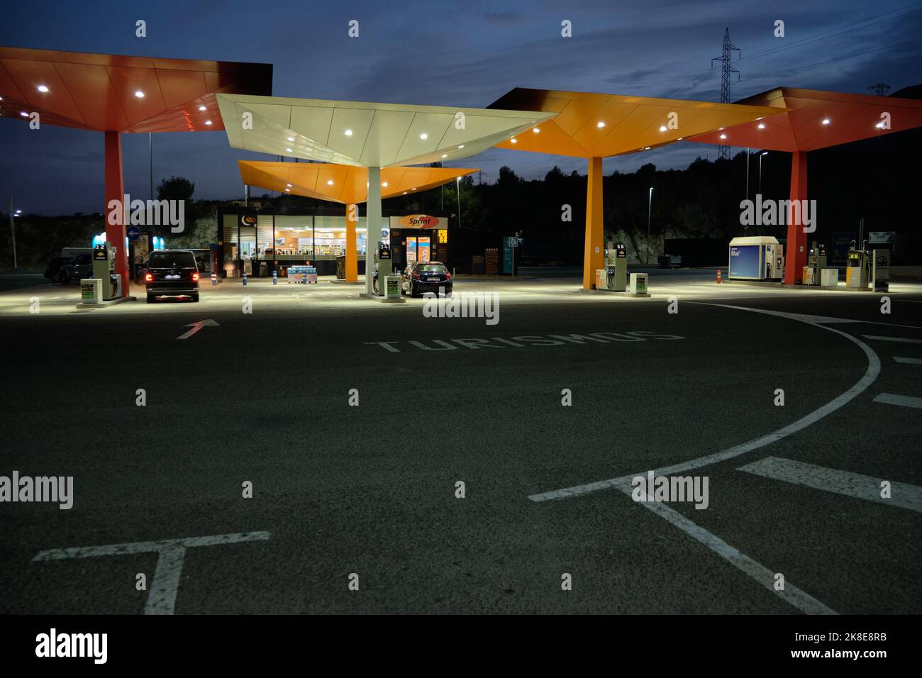 Repsol petrol station hi-res stock photography and images - Alamy