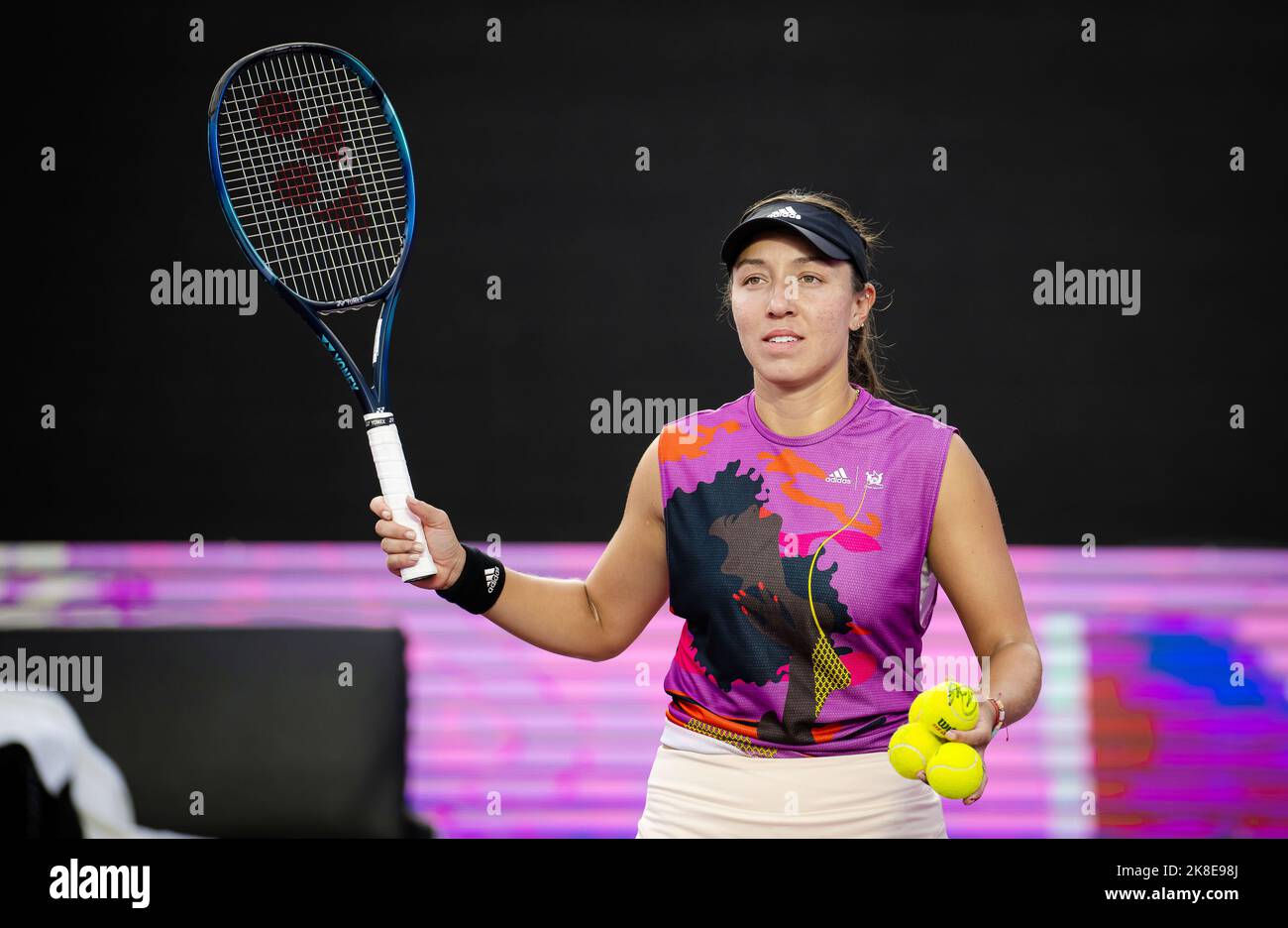 Jessica Pegula of the United States after the quarter-final of the 2022 ...